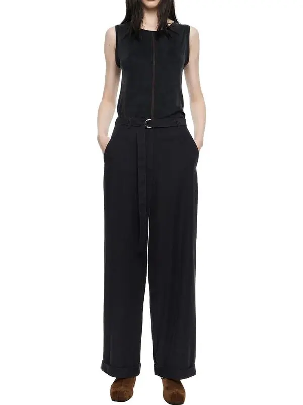 Bimba Y Lola Flared Trousers - Black