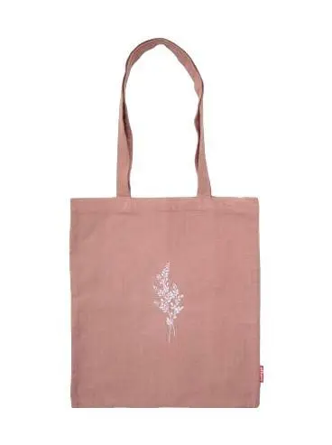 OTHERS TRADE FOR HOPE Floral Embroidered Tote - Terracotta