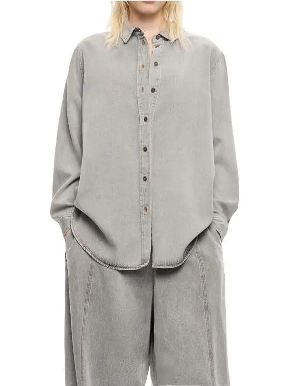Bimba Y Lola Denim Shirt - Grey