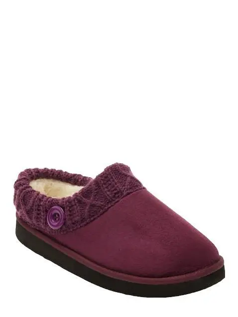 COMFORTVIEW The Leela Slipper - Dark Berry