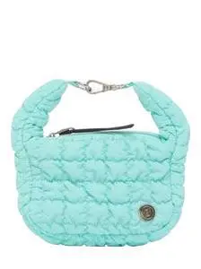 PELOTON Quilted Bag Charm - Soft Blue
