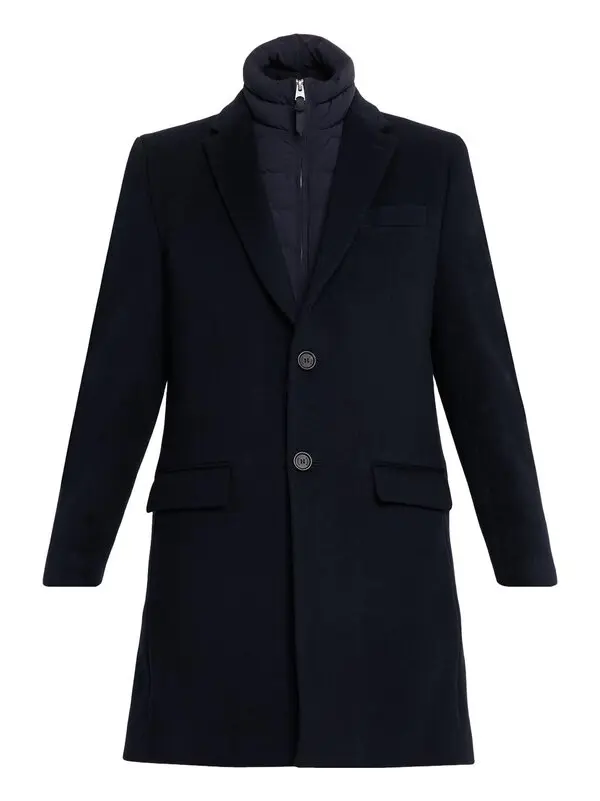 Mackage Skai-slb 3-in-1 Wool Overcoat - Navy