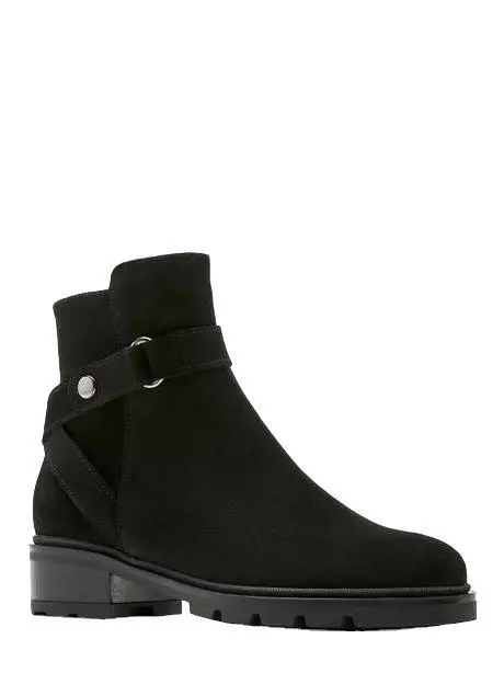 La Canadienne City Dry™ Waterproof Bootie - Black Suede