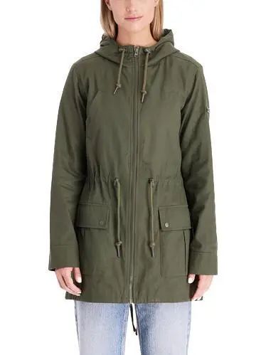 MODERN ETERNITY Lara 3-in-1 Military Style Maternity Jacket - Khaki Green