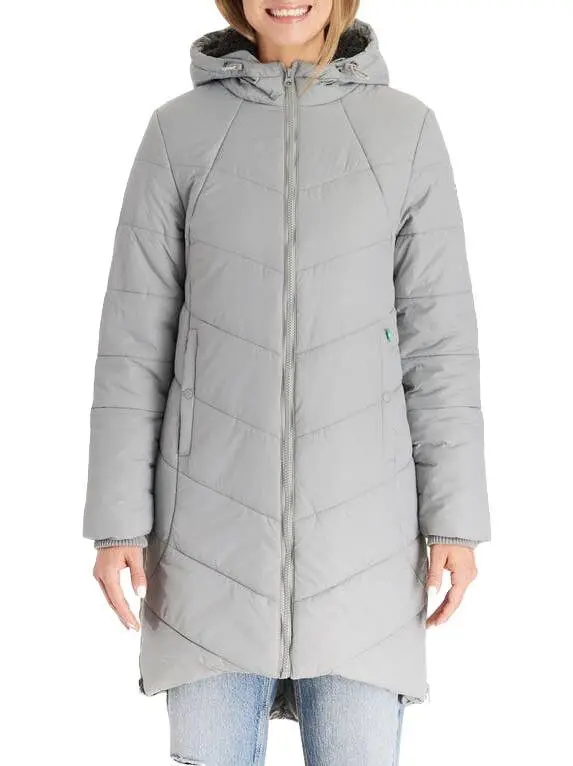 MODERN ETERNITY 3-in-1 Puffer Jacket With Removable Panel - Graphite