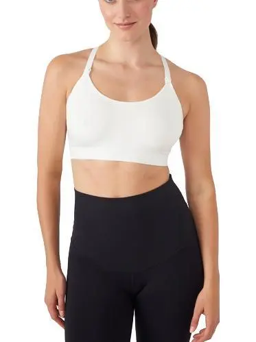 MODERN ETERNITY Bella Yogamaternity Nursing Yoga Bra - Eggshell
