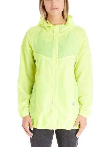 MODERN ETERNITY 3-in-1 Waterproof Maternity Windbreaker - Safety Yellow