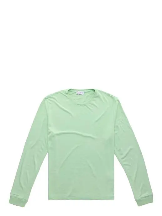 WOLF VS. GOAT (WVG) Long Sleeve Heavyweight Jersey Crewneck - Lychen