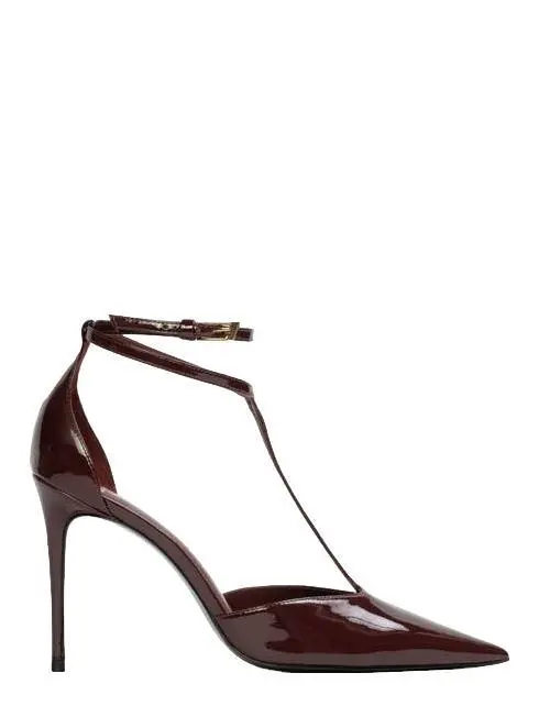 BLACK SUEDE STUDIO Ruby 100 Pump - Bordeaux Patent