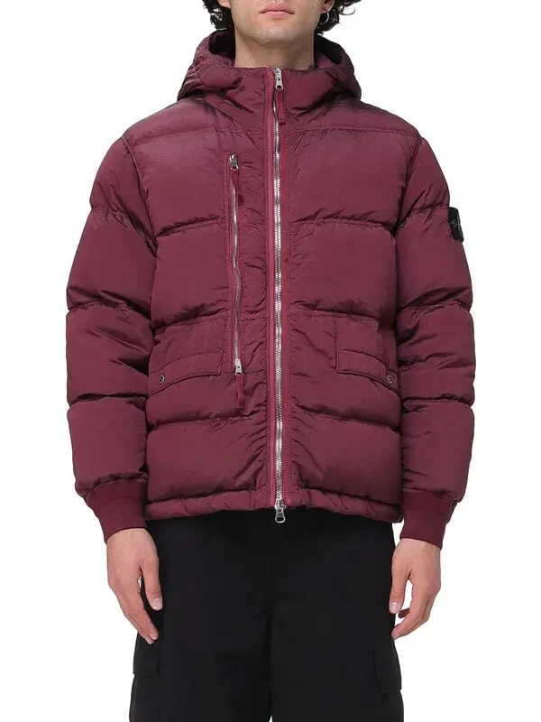Stone Island Jacket - Burgundy