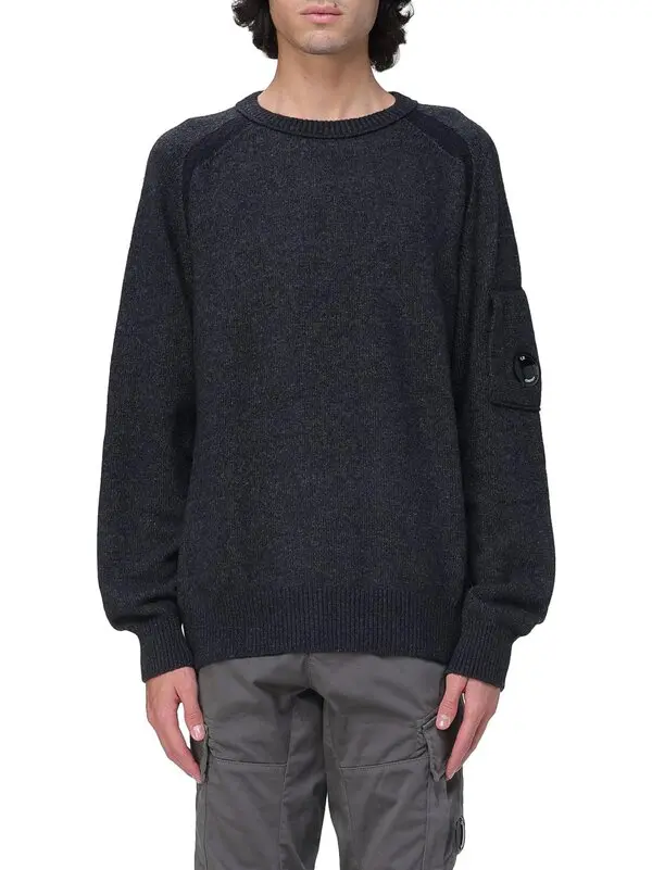 C.P. COMPANY Pullover Sweater - Grey