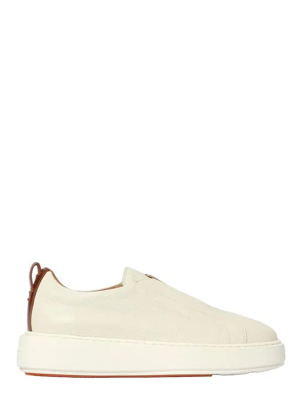 Santoni Slip-on Sneakers - White