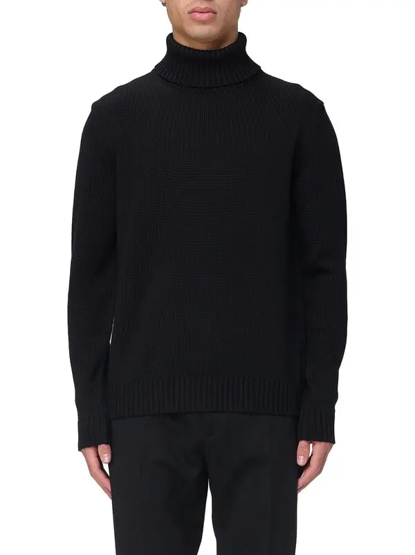 ZANONE Pullover Sweater - Black