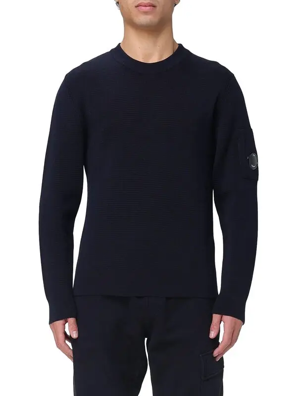 C.P. COMPANY Pullover Sweater - Blue