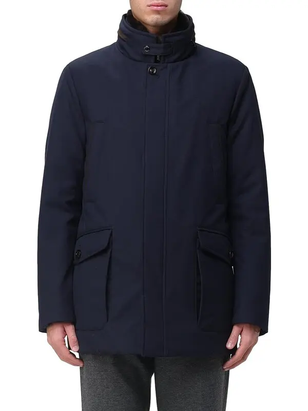 MOORER Coat - Blue