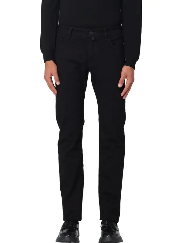 Jacob Cohen Slim Fit Trousers - Black