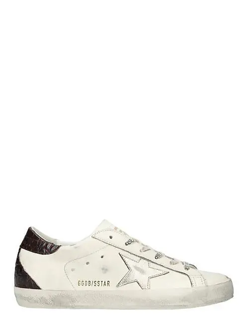 GOLDEN GOOSE Super-star Leather Low-top Trainers - White