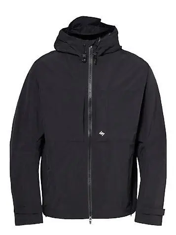 REPRESENT 247 Taped Relaxed-fit Nylon Jacket - Black