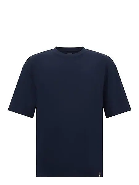 Boggi Milano Pima Short-sleeve Cotton T-shirt Xxl - Dark Navy