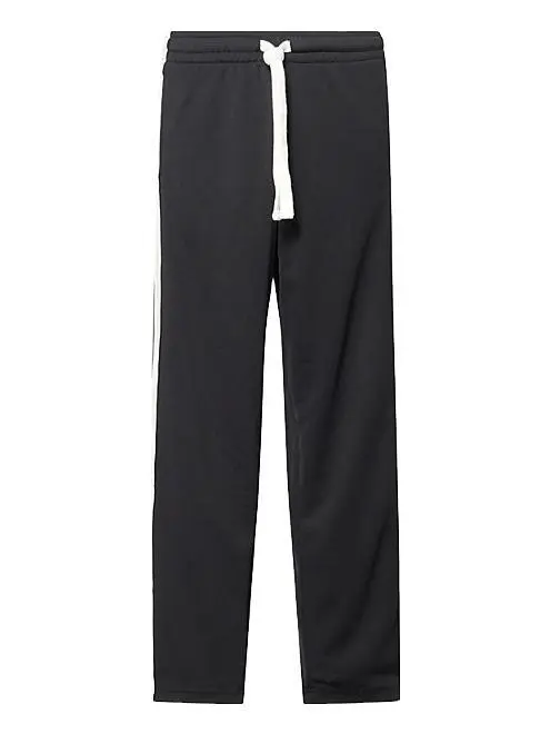 COLE BUXTON Classic Straight-leg Woven Jogging Bottoms - Black