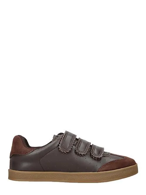 Steve Madden Daybreak Leather Trainers - Brown