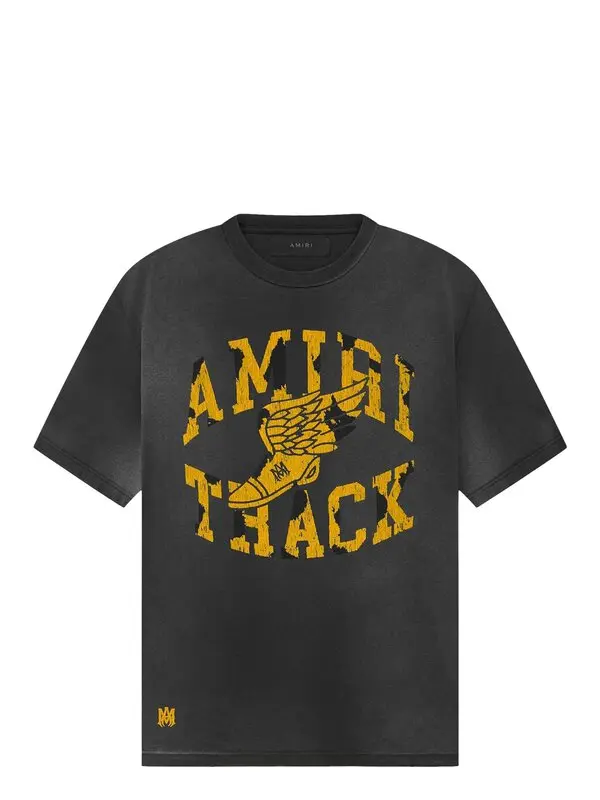 Amiri Track T-shirt - Black