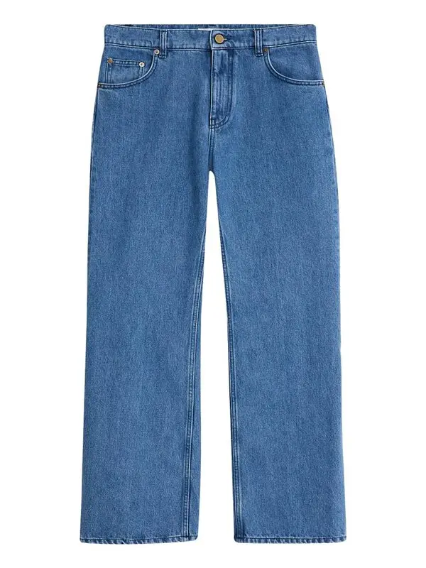 Gabriela Hearst Rey Straight-leg Denim Jeans - Uruguayan