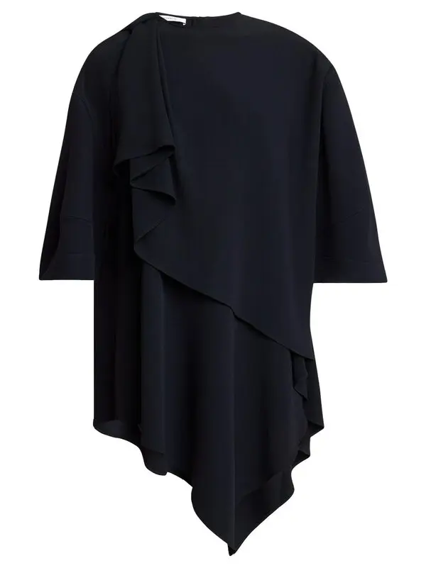 Givenchy Bow-draped Mini T-shirt Dress - Black