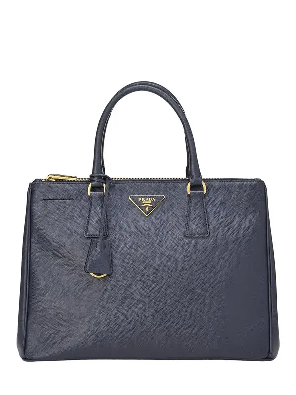Prada Saffiano Executive Tote - Navy