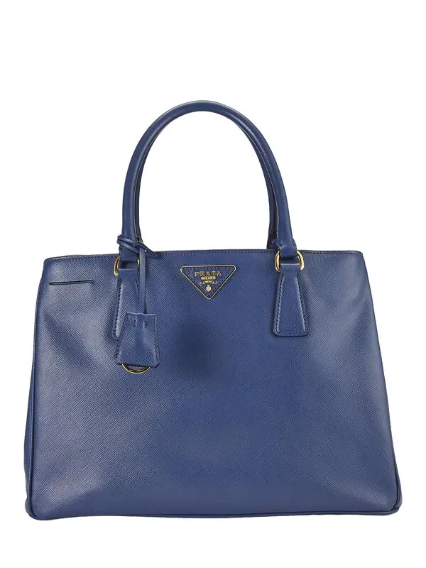 Prada Saffiano Executive Tote - Navy