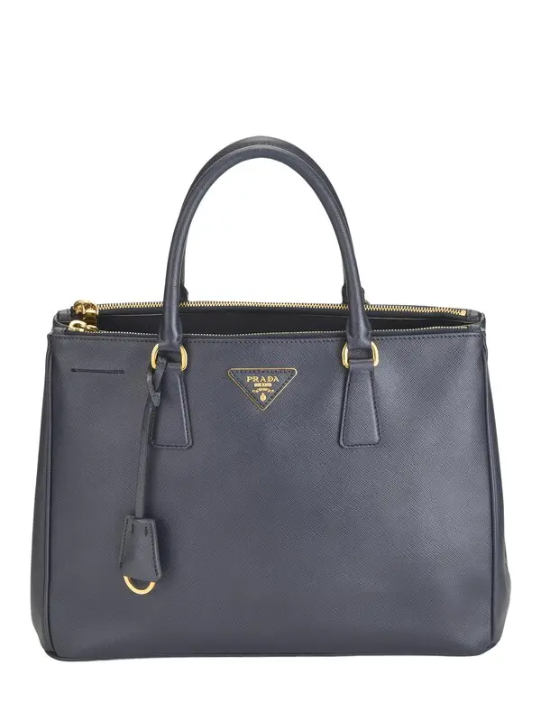 Prada Saffiano Executive Tote - Navy