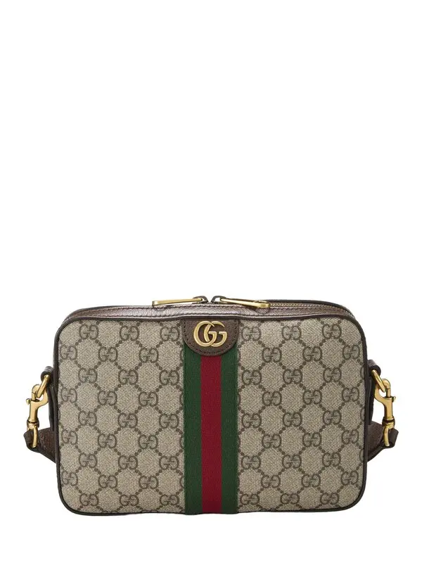 Gucci Original Gg Supreme Ophidia Crossbody - Beige