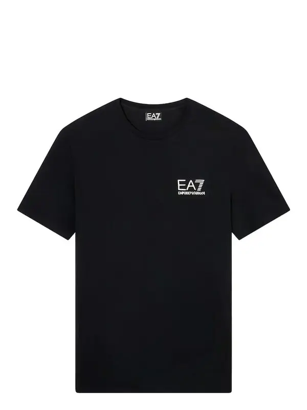 Emporio Armani Logo-print T-shirt - Black