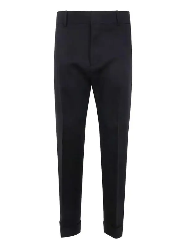 Dsquared2 Cuffed Trousers - Black