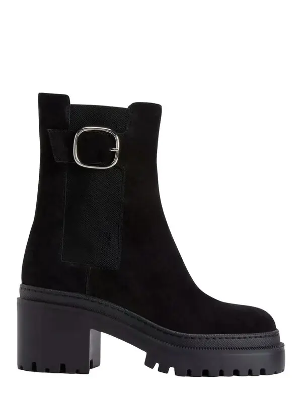 GIUSEPPE ZANOTTI Mairi Buckle Boots - Black