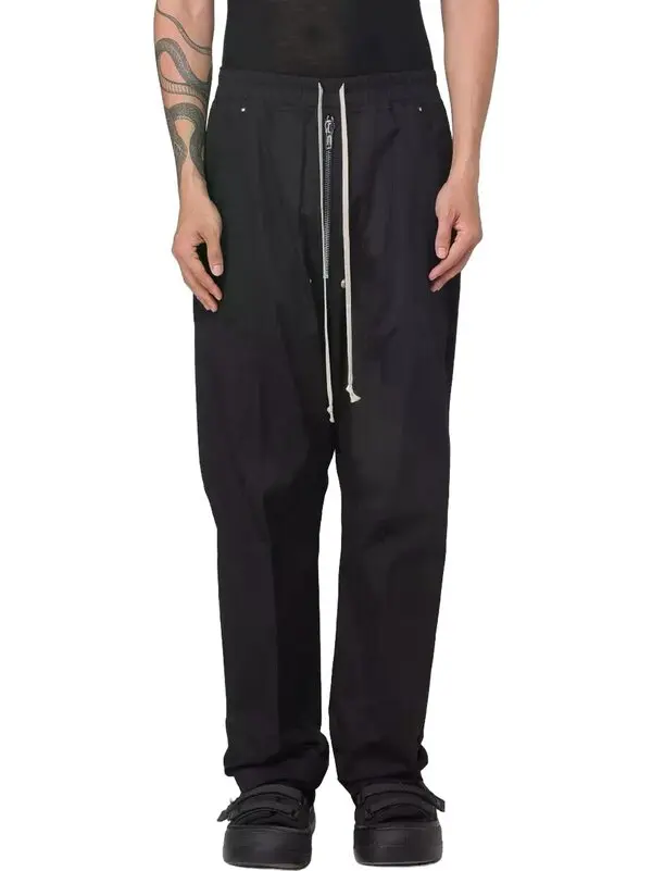 Rick Owens Bela Zip Trousers - Black