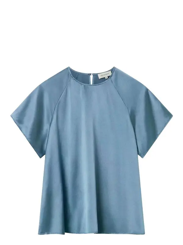 LEE MATHEWS Raglan-sleeve Top - Blue