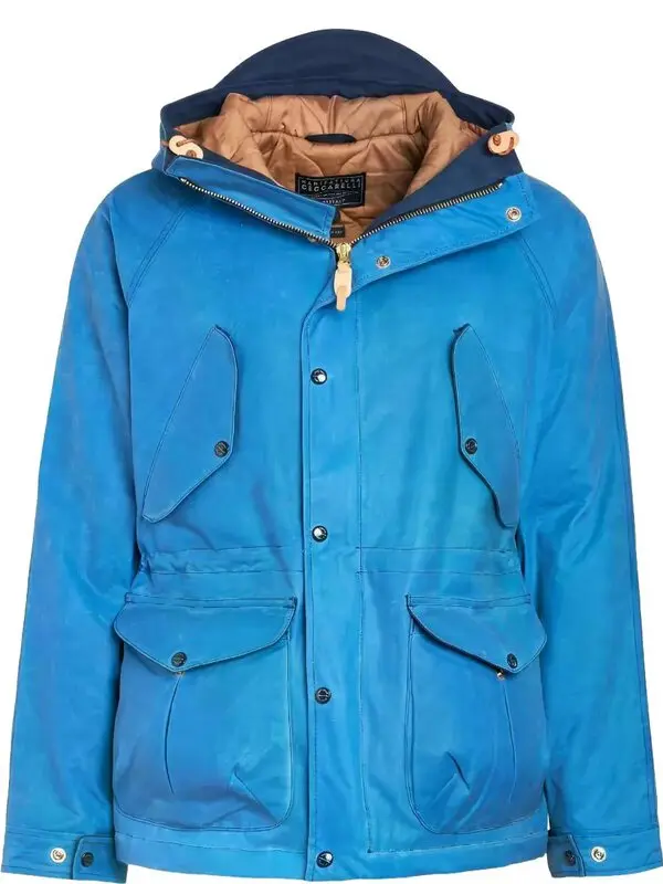 CECCARELLI Fisherman Hooded Jacket - Blue