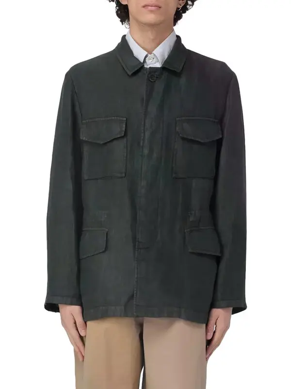Boglioli Multi-pocket Shirt Jacket - Green