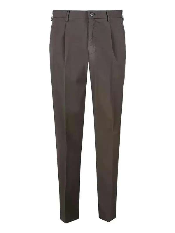 Incotex Pleated Trousers - Brown