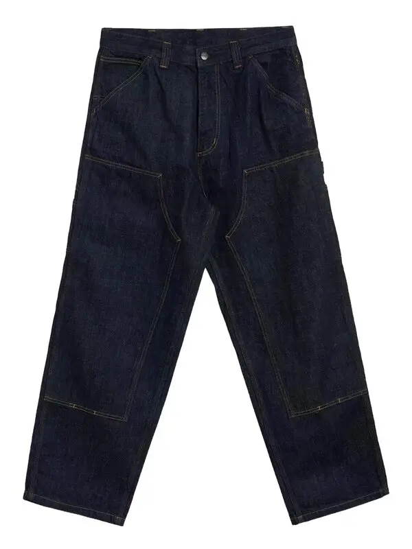 Carhartt Work In Progress Og Double Knee Denim Jeans - Blue