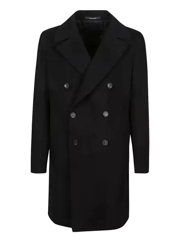 Tagliatore Double-breasted Coat - Black
