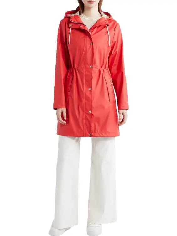 ILSE JACOBSEN Hooded Waterproof Raincoat - Baked Apple