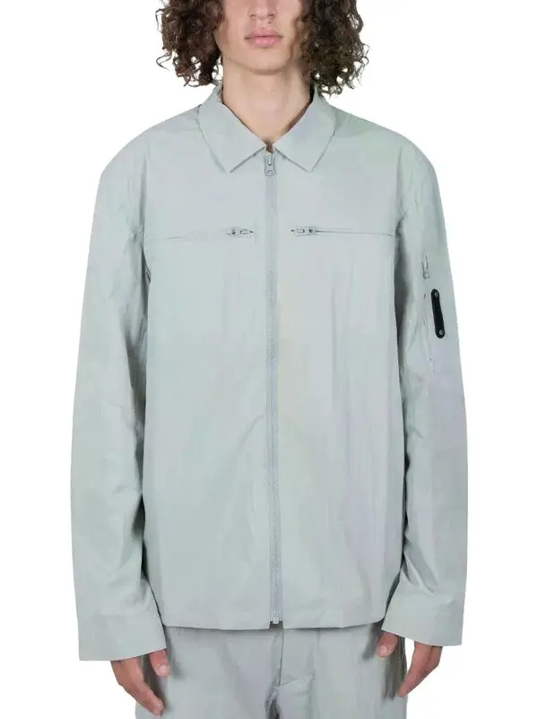 A-COLD-WALL* Gaussian Zip-fastening Overshirt - Grey