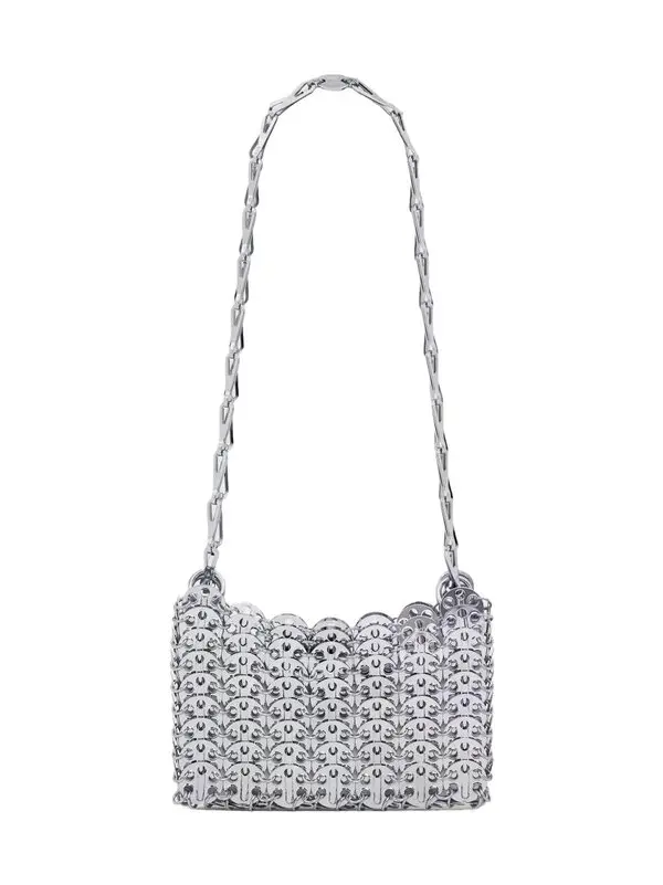 Rabanne 1969 Nano Shoulder Bag - Silver
