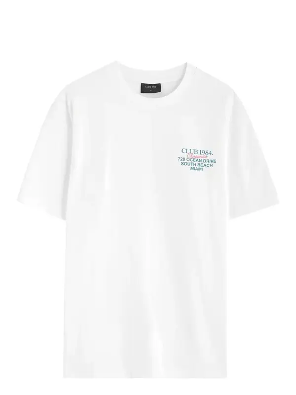 CLUB 1984 Vice City T-shirt - White