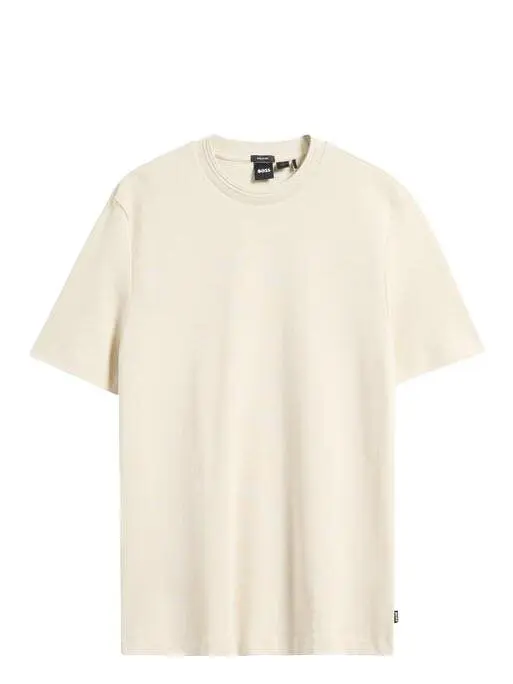 BOSS Thompson Cotton T-shirt - Open White