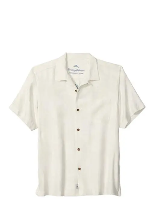 Tommy Bahama Toucantina Embroidered Silk Camp Shirt - Continental