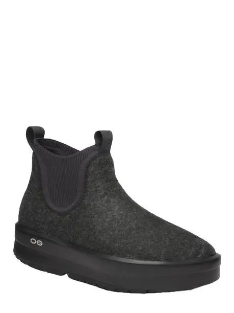 OOFOS Oomega Londoner Ankle Boots - Black