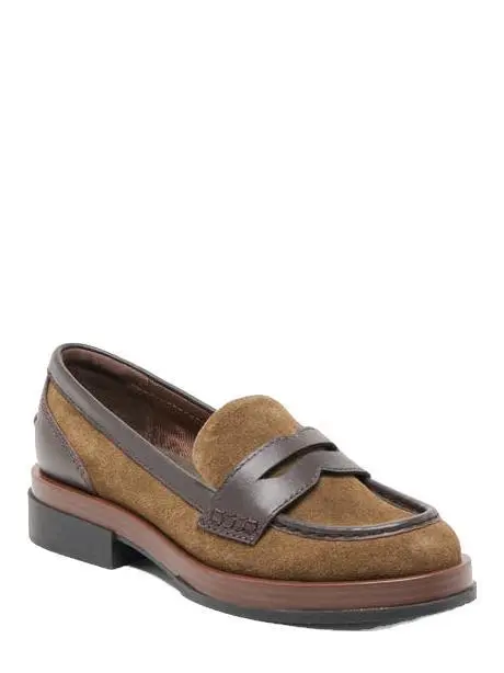 Dolce Vita Abey Penny Loafer - Olive Suede
